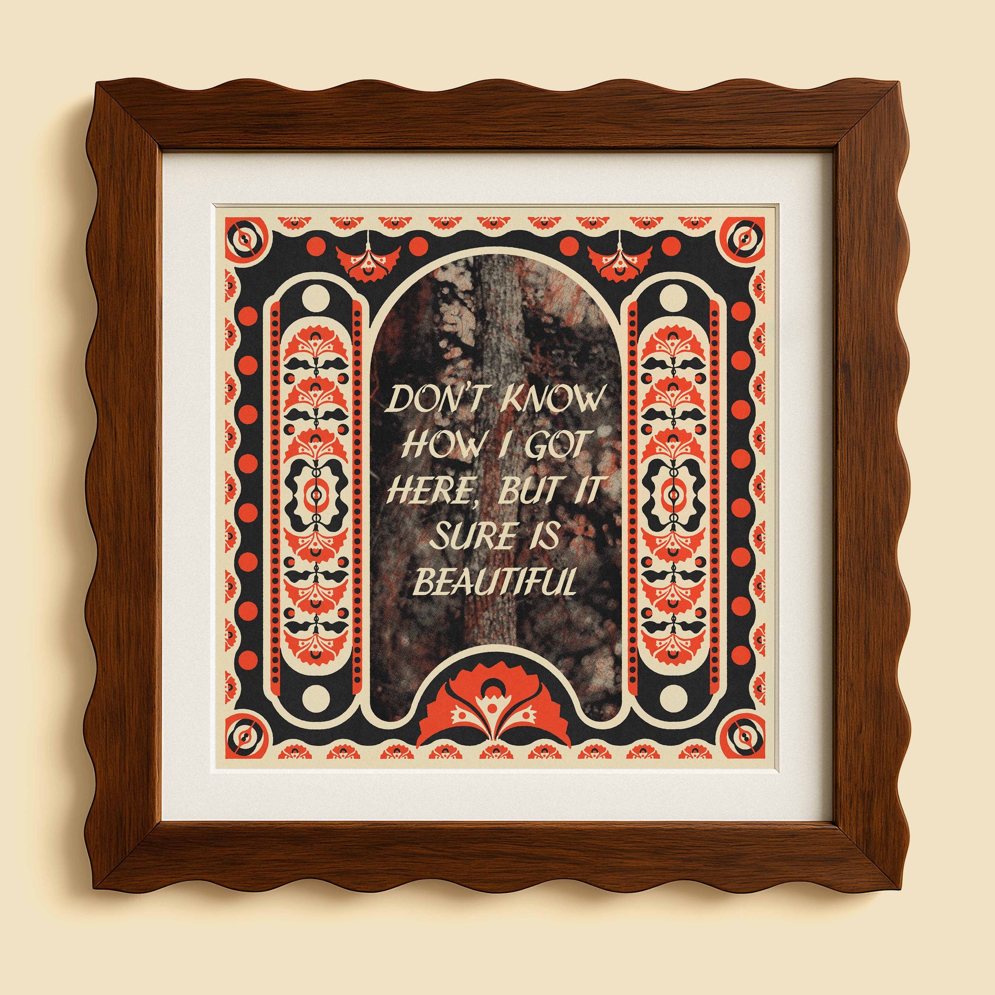"Sure Is Beautiful" Poster | Sight Study – Sight Study Shop