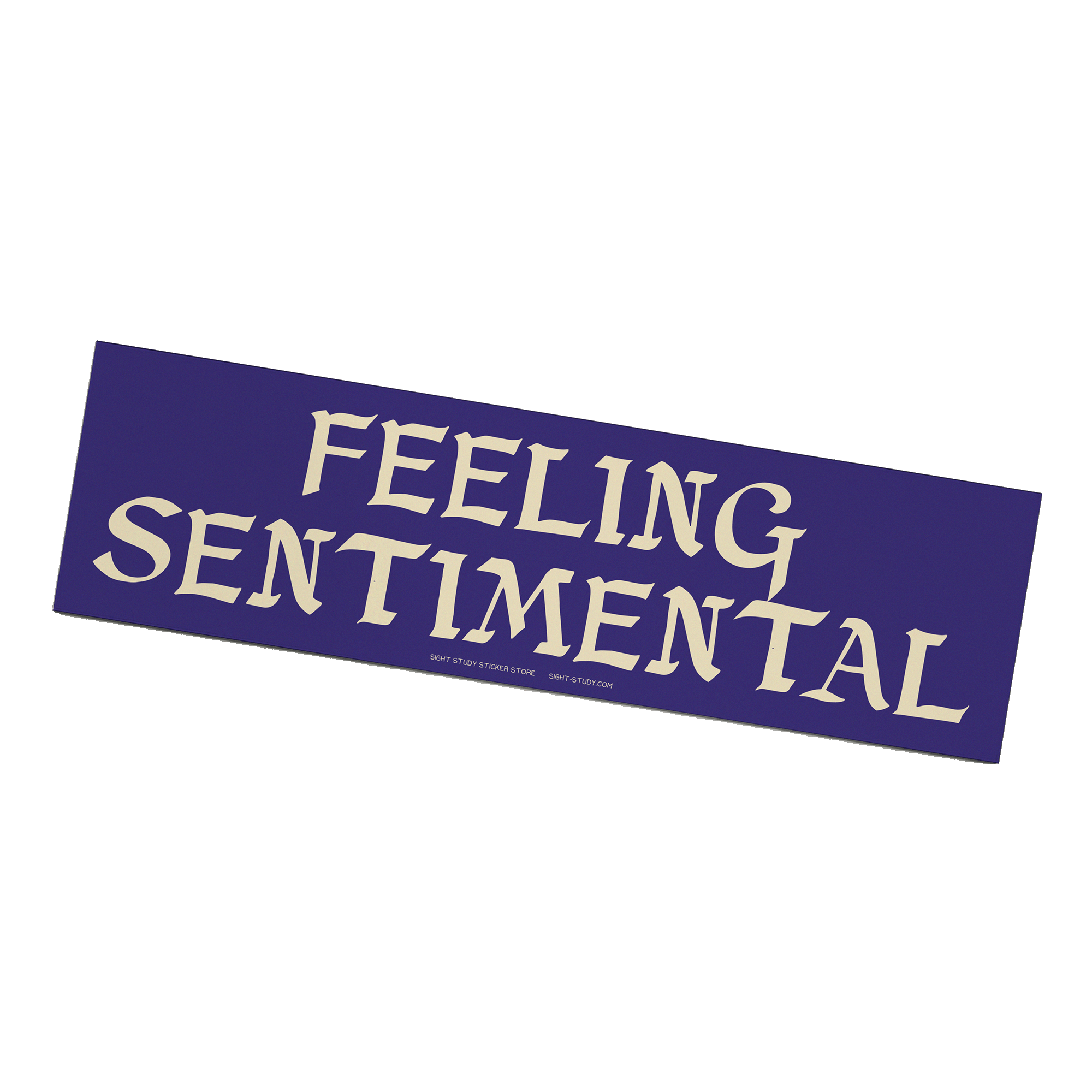 "Feeling Sentimental" Sticker | Sight Study – Sight Study Shop